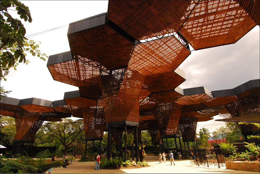 Arquitectura y madera: ORQUIDEORAMA - SANITE